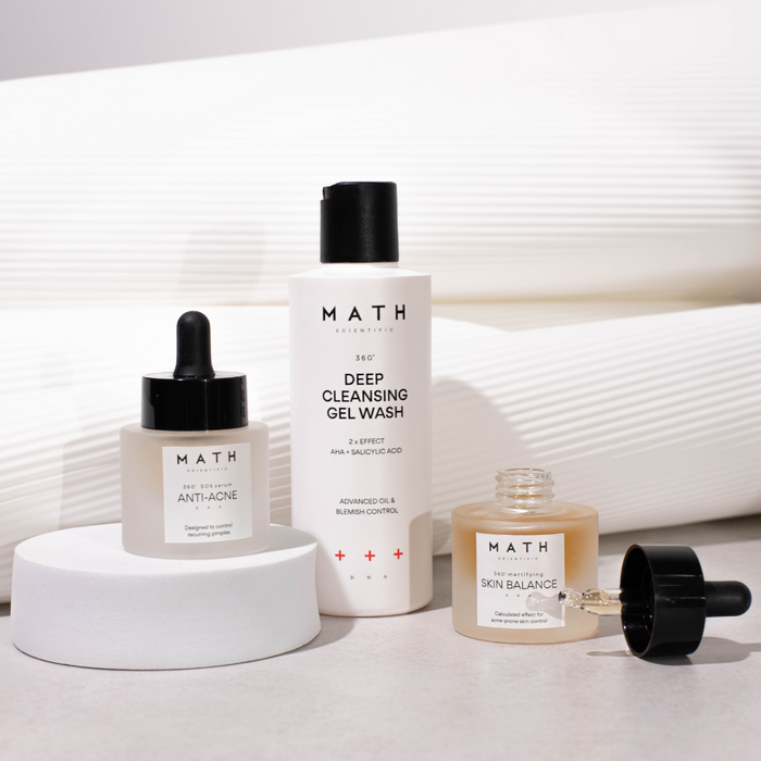 Anti-acne set for acne-prone skin